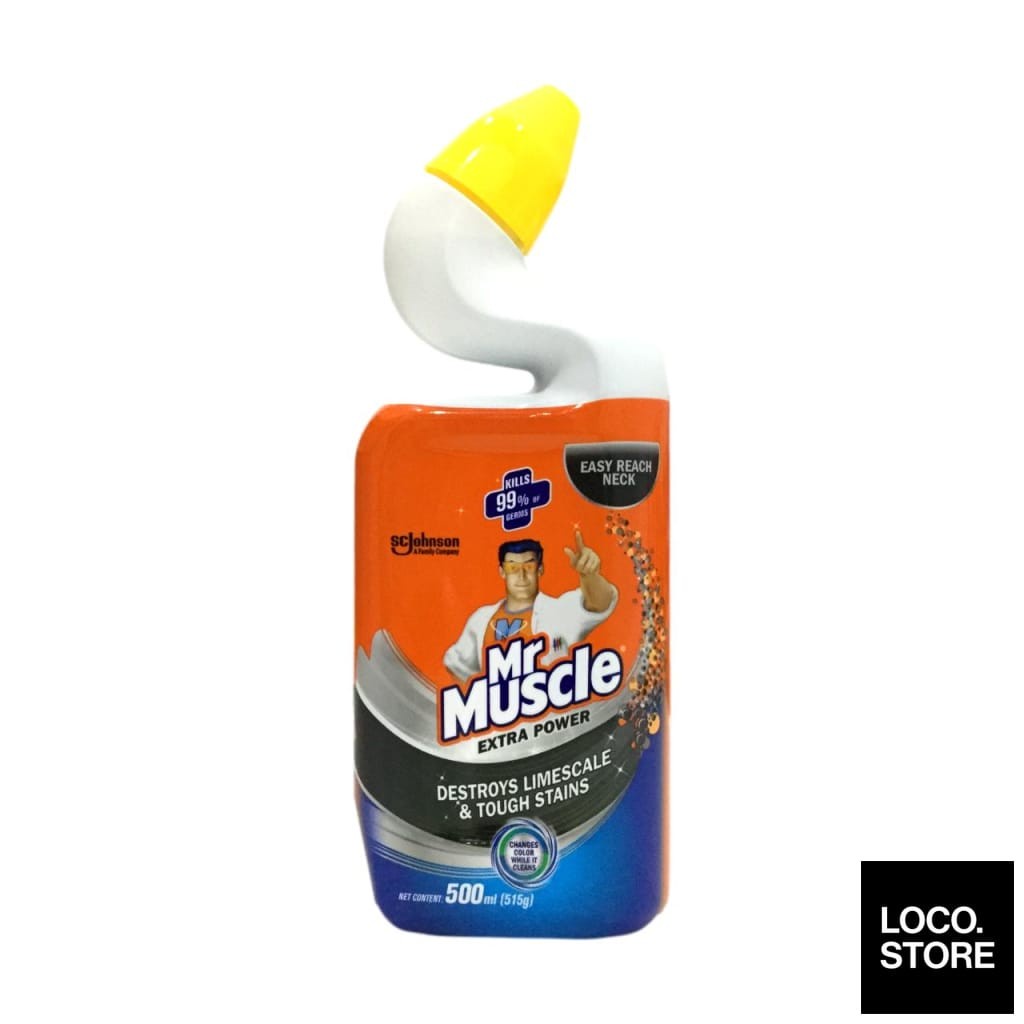Mr Muscle Toilet Bowl Cleaner - Extra Power 500ml | Shopee Malaysia
