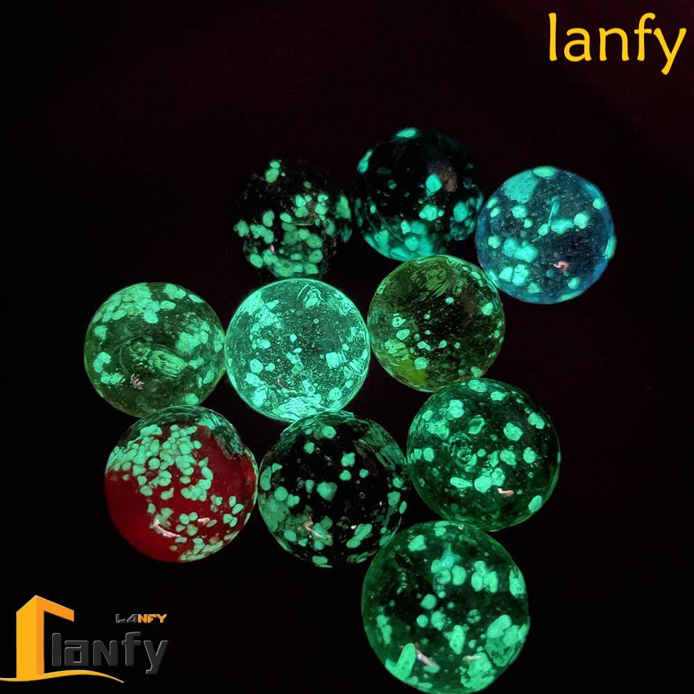 LANFY Glass Marbles Glow in The Drak 12mm Home Decor Marble Run|Beads ...
