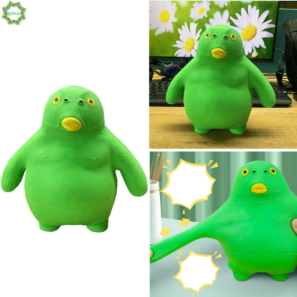 Cod Qipin TK Green Squeeze Toys Fish Decompression Toy Funny Stress ...