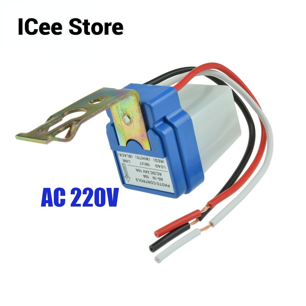 High Quality Automatic Switch AC 220V 24V 12V 10A Auto on Off Street ...