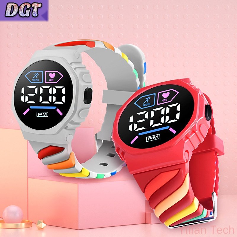 DGT Digital Watch Ins Style Women Watch Electronic Student Watch ...