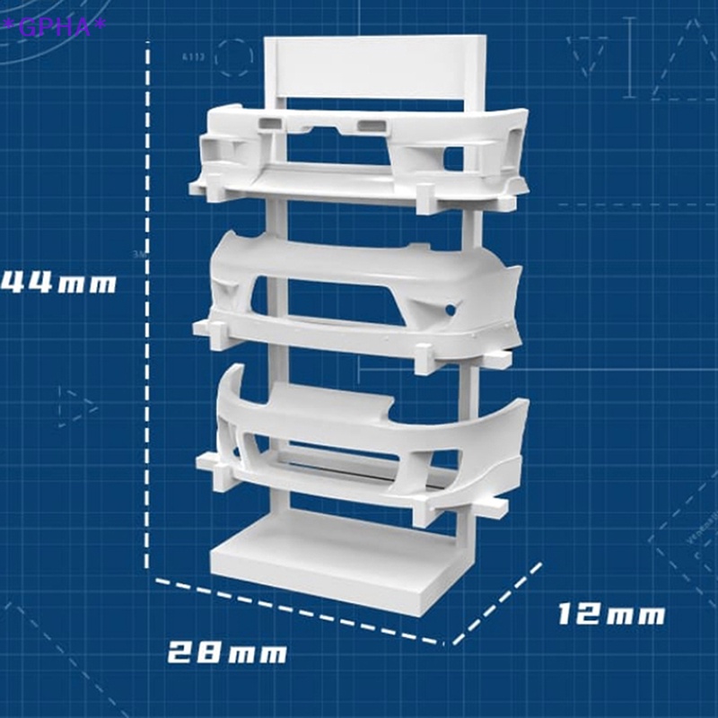 GPHA> 1/64 Uncolored Resin Garage Scene Decoration Simulation Toy ...