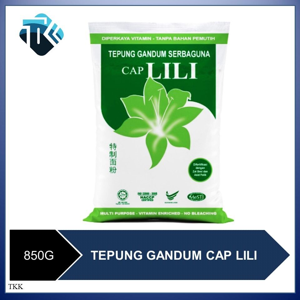 TEPUNG GANDUM CAP LILI 850G | Shopee Malaysia