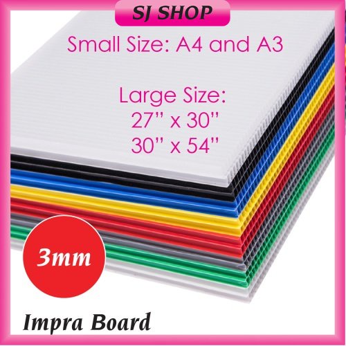 [Large Size 5pcs] PP Impra Board | 27x30 30x54 | Polypropylene PP ...