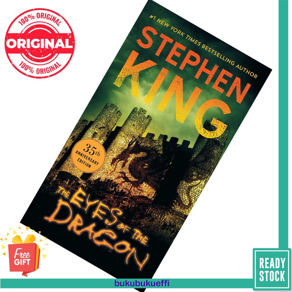 The Eyes of the Dragon by Stephen King - FANTASY ENGLISH BOOK | Shopee ...