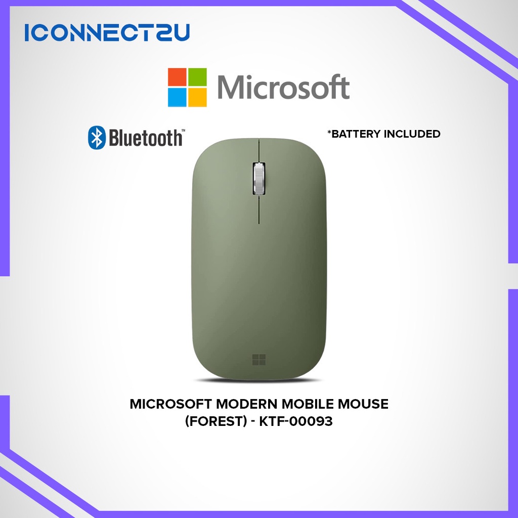 Microsoft Modern Mobile Mouse Bluetooth -Forest (KTF-00093) | Shopee Malaysia