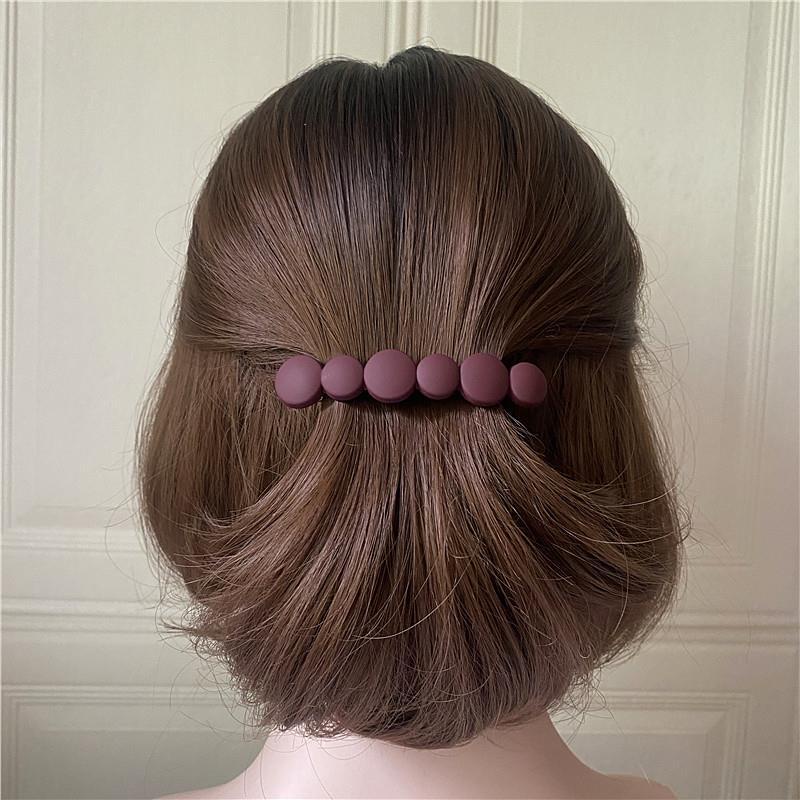 Short hair hairpin headdress low horsetail hairpin with less hair ...