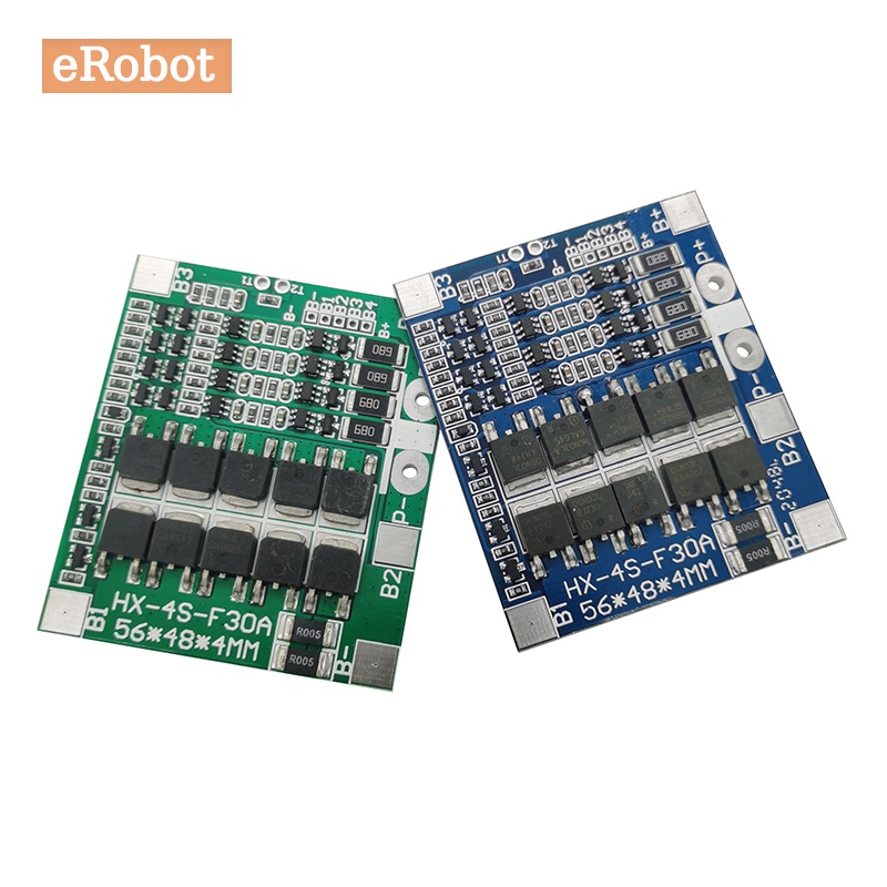 BMS 4S 30A 14.8V 12.8V Balancer PCB 18650 Lipo Li-ion Lithium Battery ...