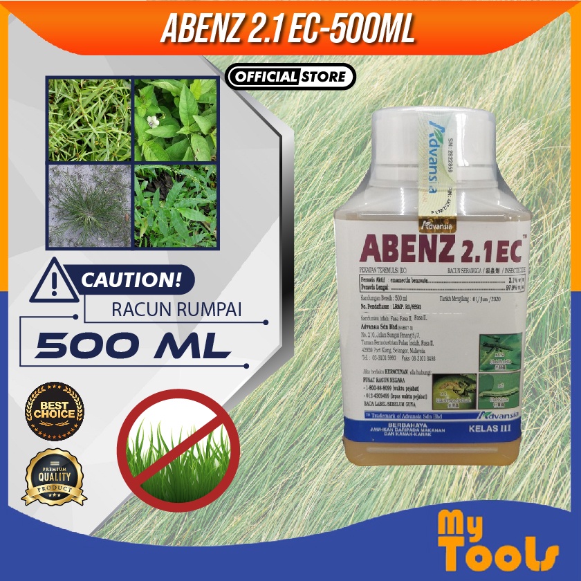 Mytools 500 ML Abenz 2.1 EC Racun Serangga Ulat Ratus / Ulat Plutella ...