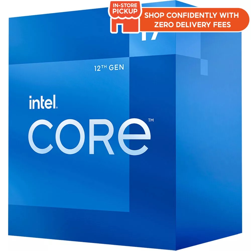 Intel Core I7 12700 12 Core 8p 4e 20 Threads Desktop Cpu Processor Lga 1700 Shopee
