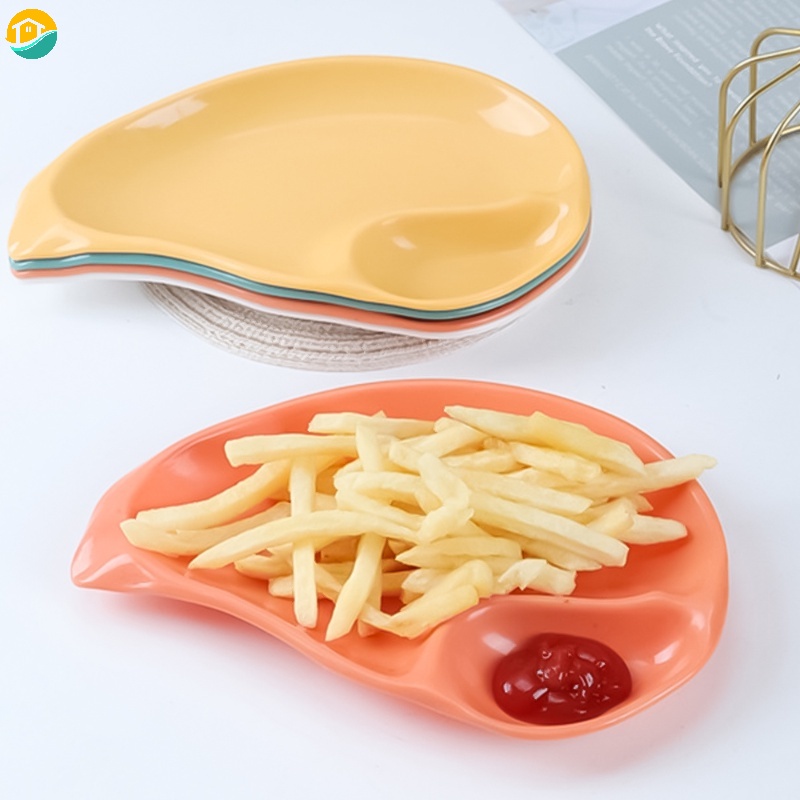 Multi-purpose Snack Dipping Tray Platter Fruit Tray Household Plastic ...