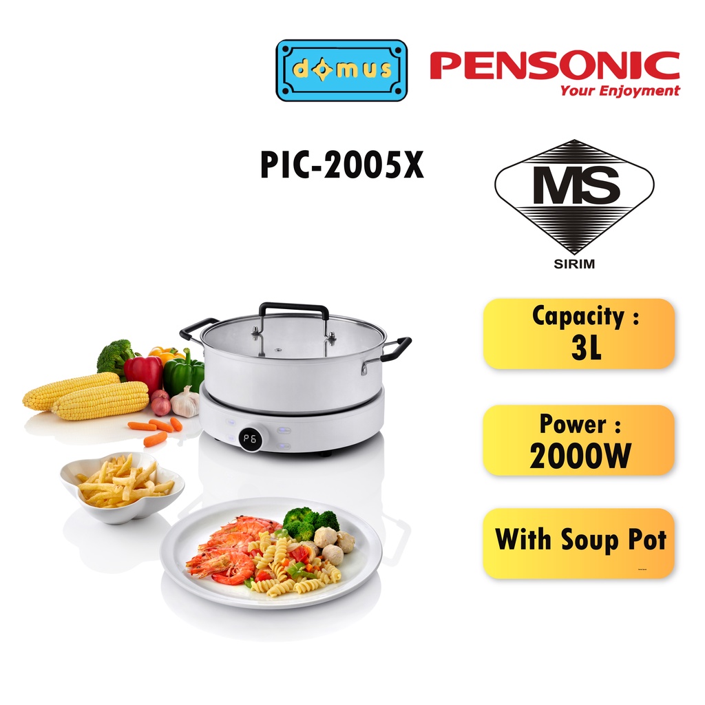 Pensonic Induction Cooker (White) (3.0L) PIC-2005X | Shopee Malaysia