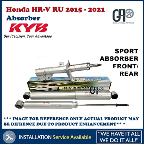 Kayaba RS Ultra Honda HR-V RU 2015 - 2021 Absorber Front and Rear KYB ...