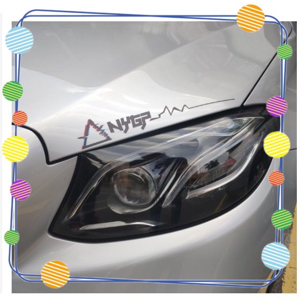NYGP DESIGNED CAR BONNET STICKER MYVI AXIA VIVA ARUZ CITY VIOS CIVIC ...