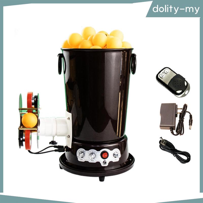 [dolity] Table Tennis Training Robot Pong Machine for Outdoor Sports ...