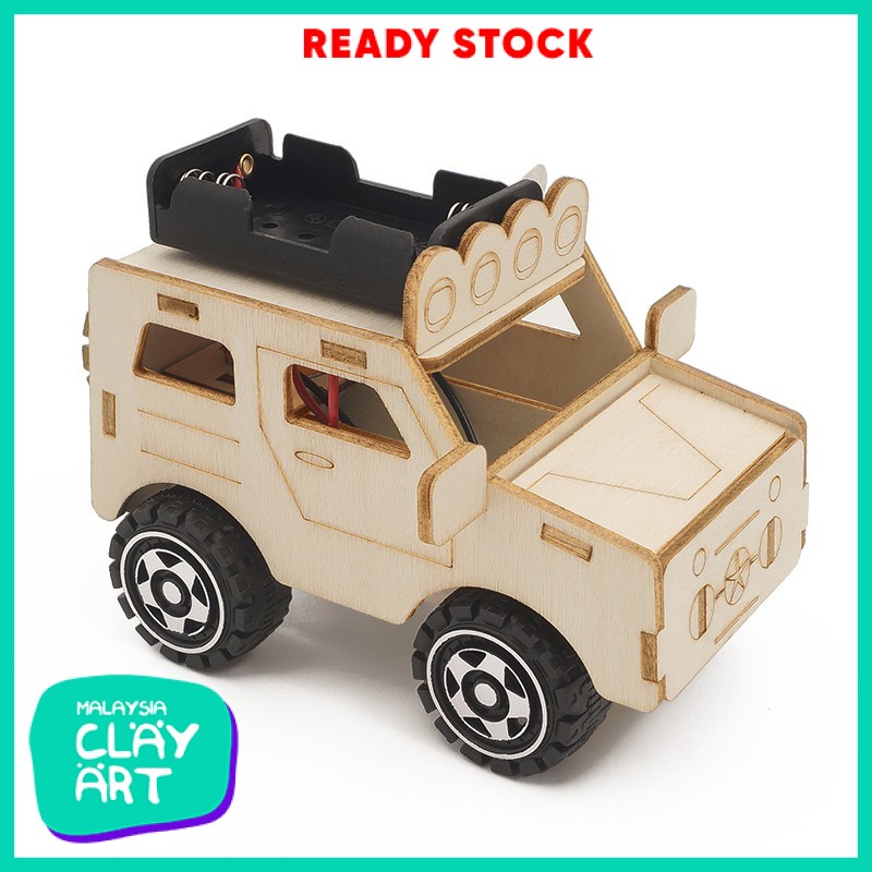 Jeep DIY Puzzle Pack STEM Toy | Science Education Set with Robotic ...