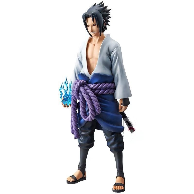 27CM Naruto Figure Uchiha Sasuke Anime Action Figure PVC Model ...
