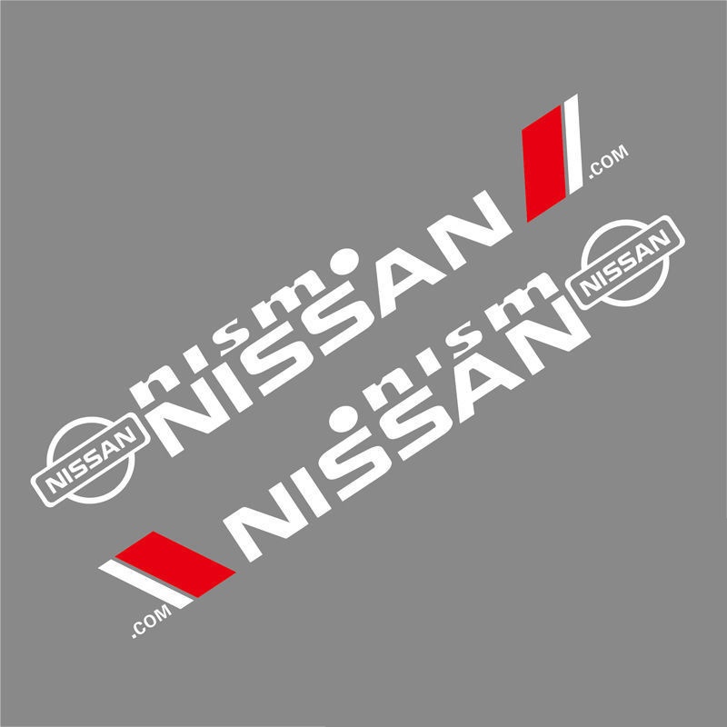 Nissan Car Stickers Auto Door Side Body Decor Decals Anti-scratch Cover ...