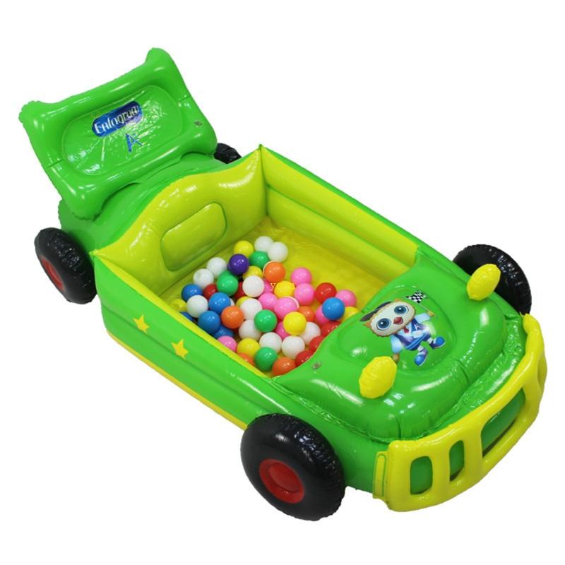 youn Folding Floats Water for Play Inflatable Toy Car Bouncy Castle ...