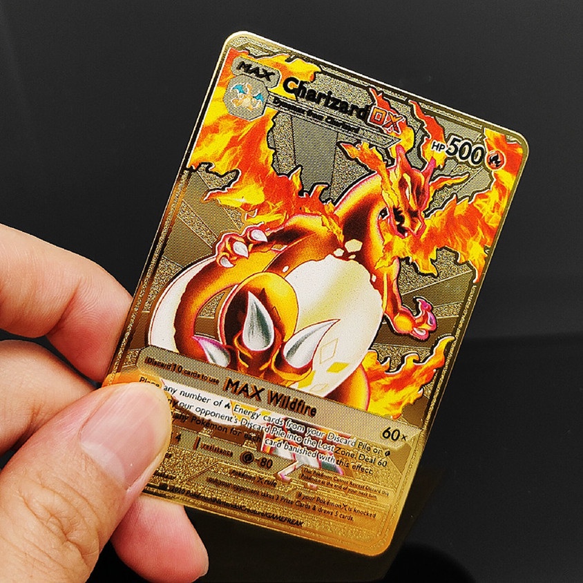 Pokémon Metal Charizard Mewtwo Pikachu Vmax | Shopee Malaysia