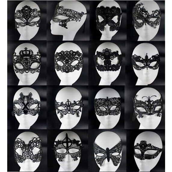 Masquerade Night PlainLace Mask (Hard) | Shopee Malaysia