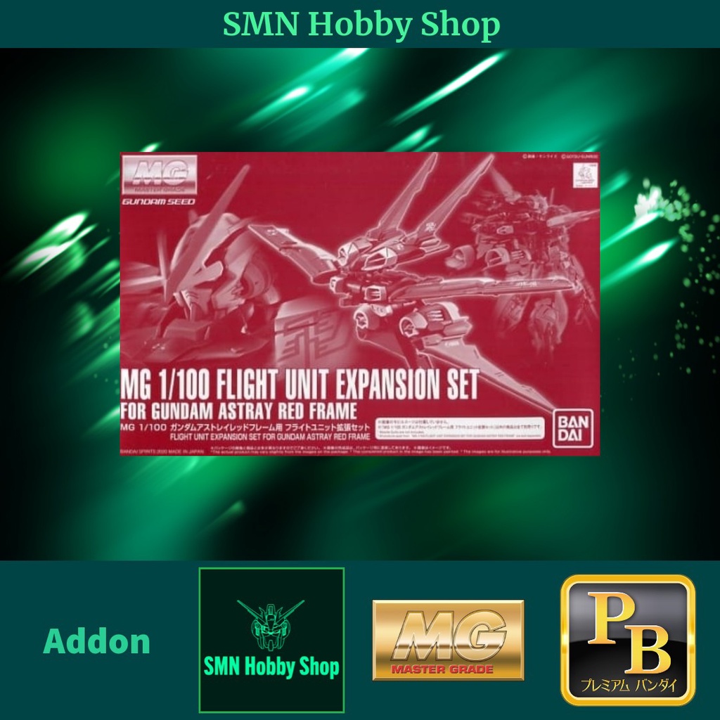 MG 1/100 Astray Red Frame Gundam Flight Unit Addon - Weapon & Backpack ...
