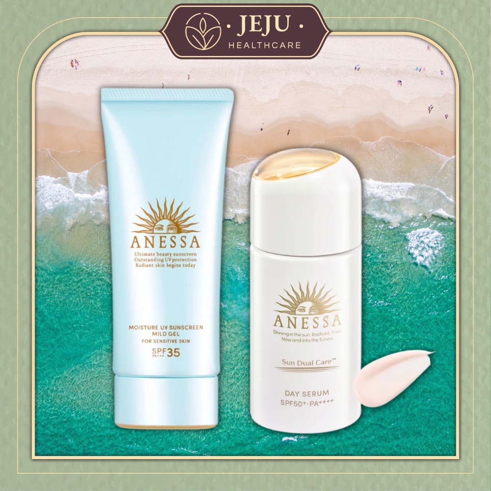 🔥SHIP IN 1 DAY🔥正品 Japan ANESSA Moisture UV Sunscreen Mild Gel SPF35 PA ...