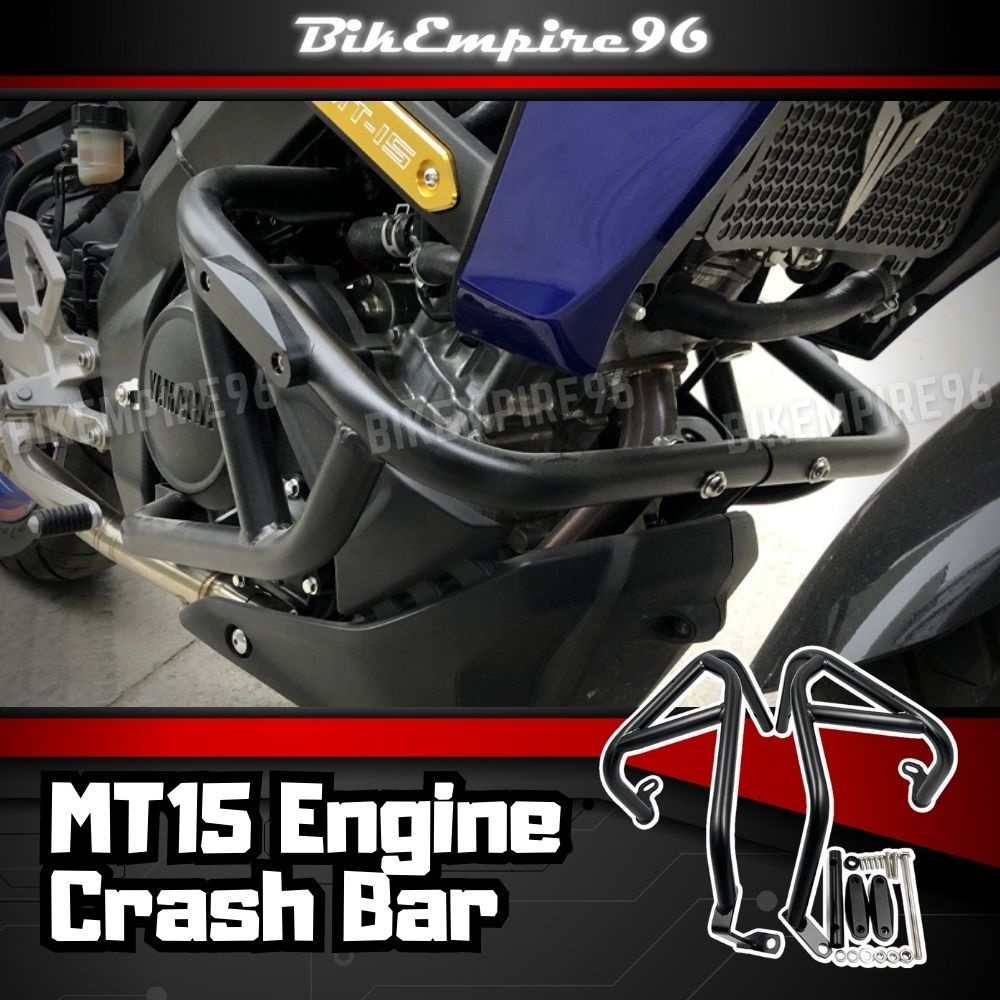 Yamaha MT15 Engine Crash Bar eavy Duty Premium Design Crash Bar Frame ...