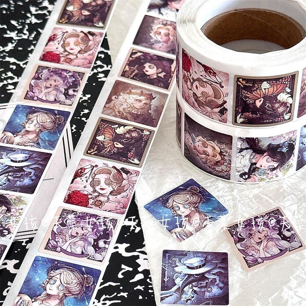 Domestic Mobile Game Fifth Personality Roll Sticker Star Handbook ...