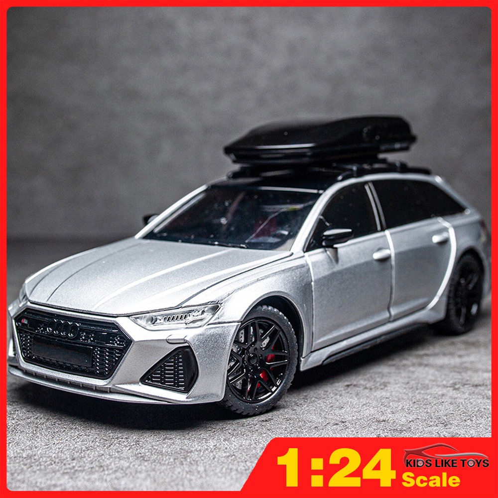 KLT 1:24 Audi RS6 SUV Modified version Metal Alloy Toys Car Model ...
