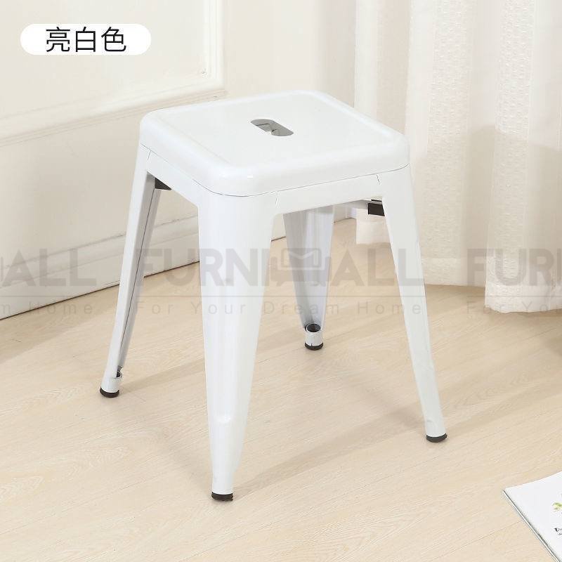 FURNIMALL Tolix High Bar Stool Restaurant Cafe Chair Metal Dining Bar ...