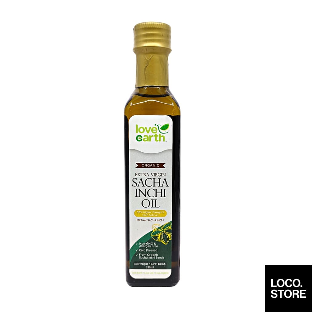 Love Earth Organic Sacha Inchi Oil 250ml | Shopee Malaysia