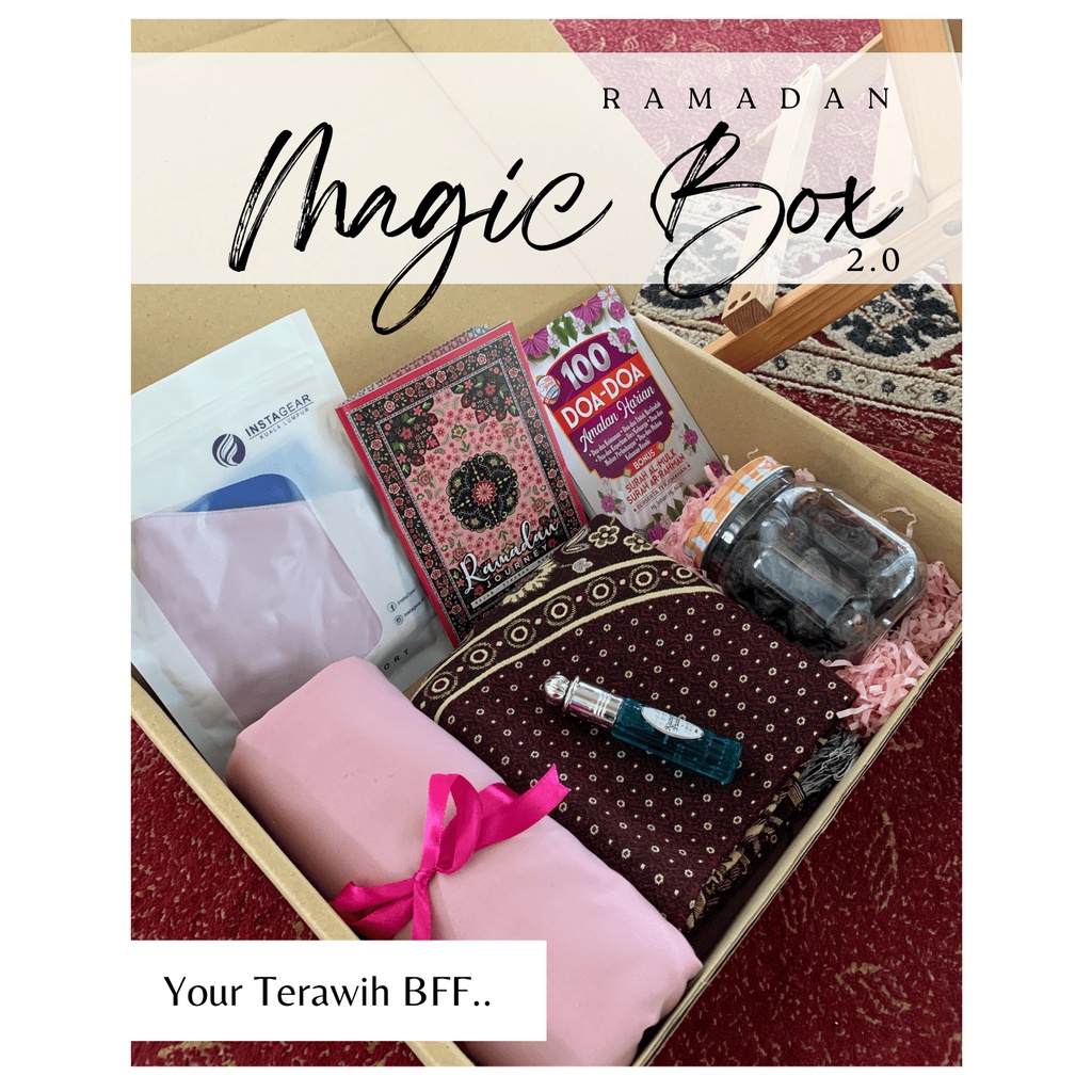 RAMADAN MAGIC BOX 2.0 - INSTANT HIJAB READY TO SOLAT | Shopee Malaysia