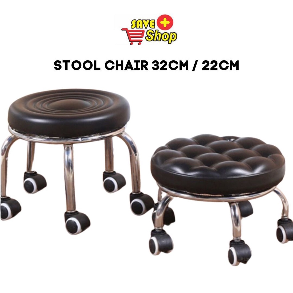 Stool Small Chair 32CM | 22CM Spa Beauty Salon Barber Kerusi Bangku ...