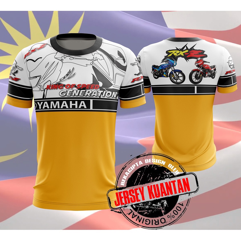 Baju Yamaha RXZ King Of Speed Short Sleeve | Shopee Malaysia