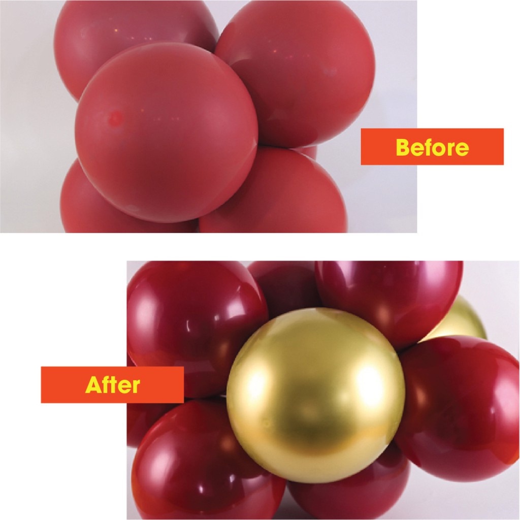 1 Bottle Balloon Brightener Polisher Shine Spray Spray Kilat Belon ...