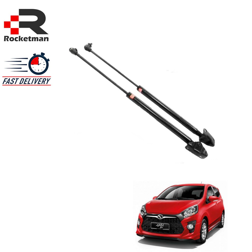 OEM (2PCS) REAR BONNET ABSORBER PERODUA AXIA (68950-BZ220/68960-BZ220 ...