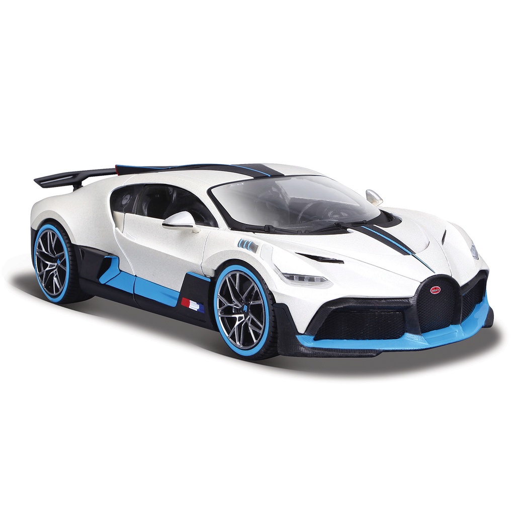 Maisto 1:24 Bugatti Divo White Sports Car Static Die Cast Vehicles ...