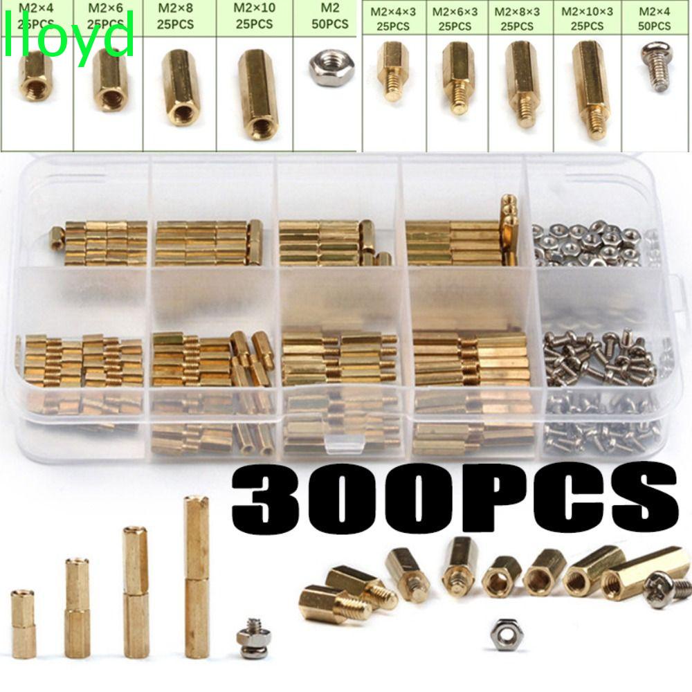 LLOYD Copper Pillar Hex Head PCB Stand Off Kit Spacer Spacer Kit ...