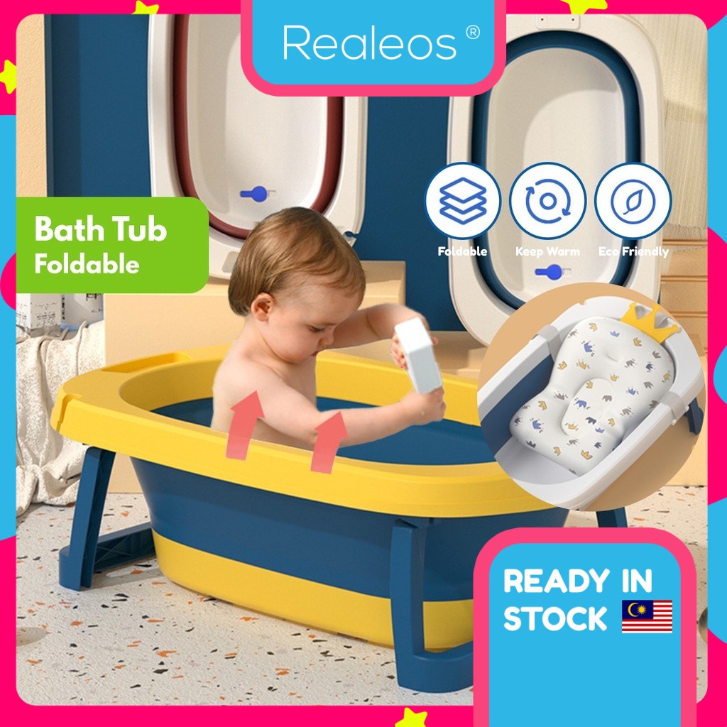 Realeos 82cm LARGE Newborn Baby To Children Kids Foldable Non-Slip ...