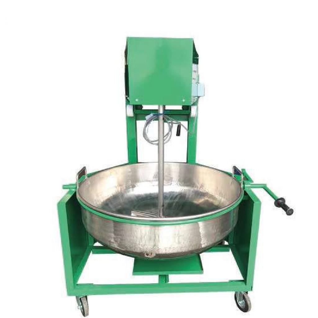 KT 80-100L Rendang Dodol Sambal Pastes Cooking Mixer With Gas Stove ...