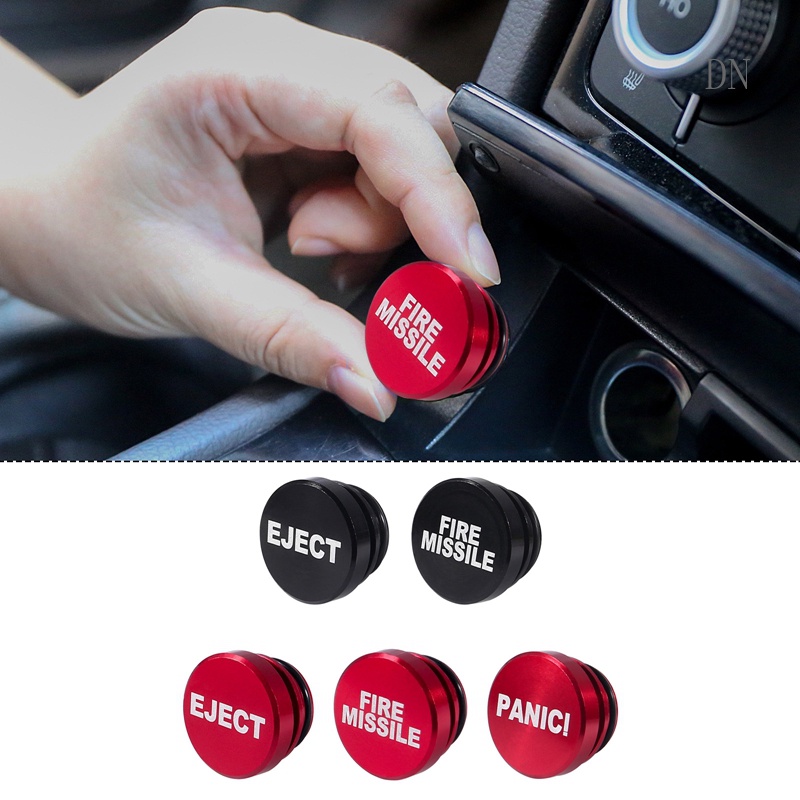 DN Car Universal Eject Button Cover Aluminum Auto Accessories | Shopee ...