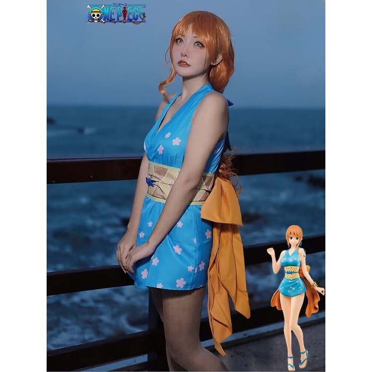 One piece cosplay costume Nami cosplay costume Nami dress outfit ...