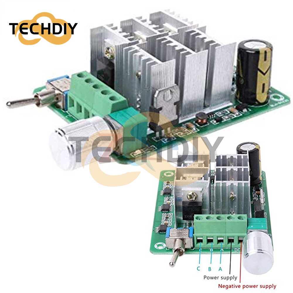 15A BLDC Three-Phase Sensorless Brushless Motor Speed Controller ...