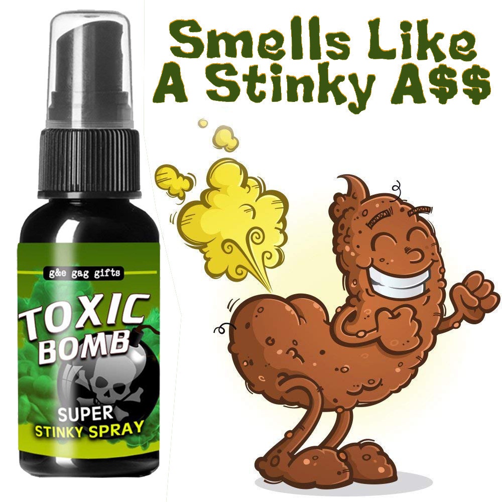 PTT>Ready Stock 30ml Novelty Liquid Fart Gag Prank Joke Spray Can Stink ...