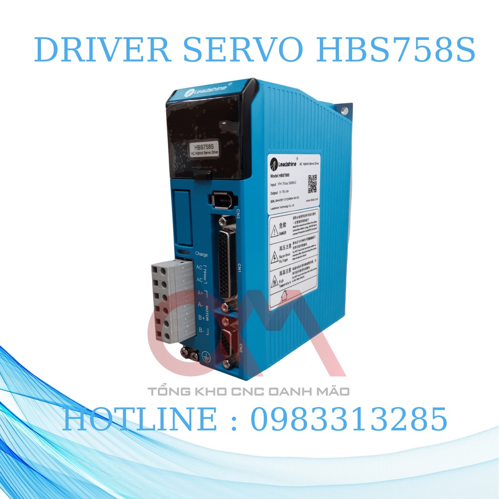 Servo Driver hbs758s LEADSHINE servo control box specialized for CNC ...