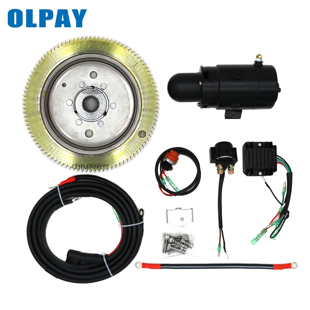 Electric Start Kit for YAMAHA T85 2 Stroke 85HP Boat Engine | Shopee ...