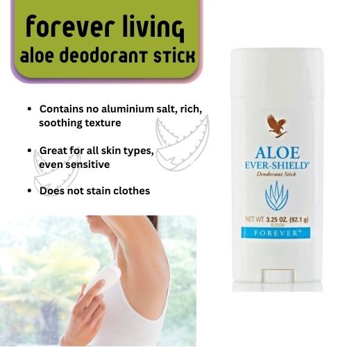 Forever Living Aloe Ever-Shield Deodorant Stick ( 92.1g ) | Shopee Malaysia