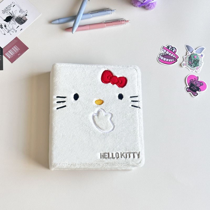 Hello Kitty Furry Card Book 10cm Xiaoaidou Star Chasing Card Album Book ...