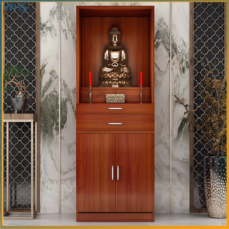 Buddha table Buddha altar standing cabinet Buddha statue offering table ...